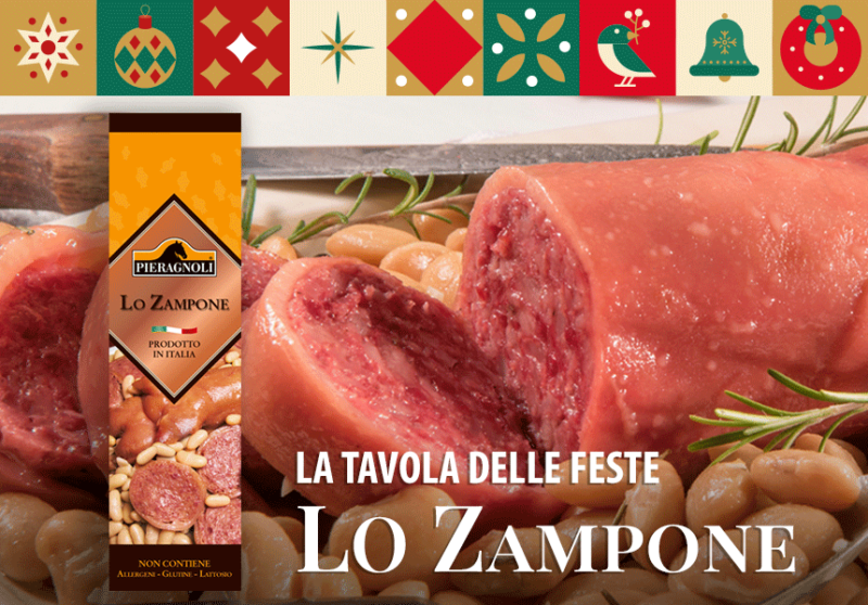 La tavola delle feste, lo Zampone - Pieragnoli